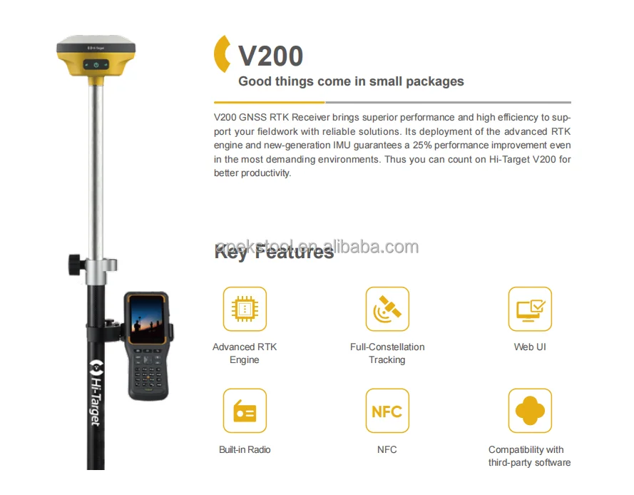 Working Perfectly DGPS GNSS RTK Base and Rover Set RTK GPS Land Survey ...