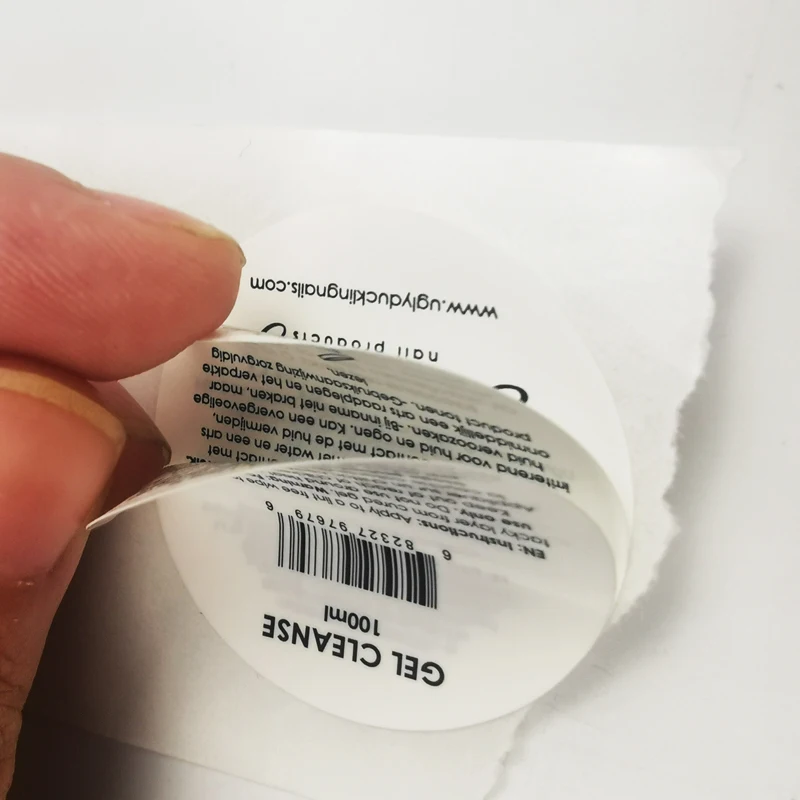 Customizable Multi-Page Leaflet Label for Food Packaging