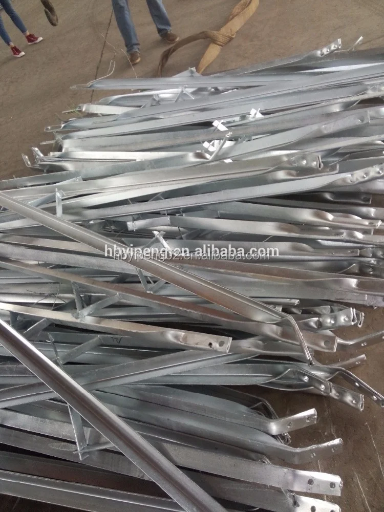 Diagonal Brace Hot Dip Galvanized Steel for Overhead Line Alley Arms