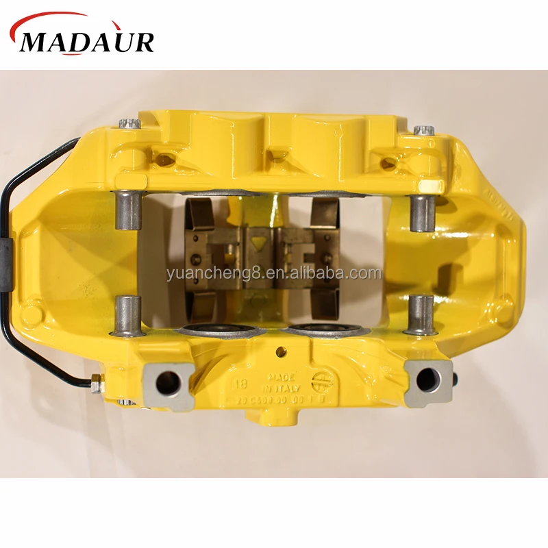 New Genuine For Porsche Cayenne 9y0 Rear Left Brake Caliper Yellow ...