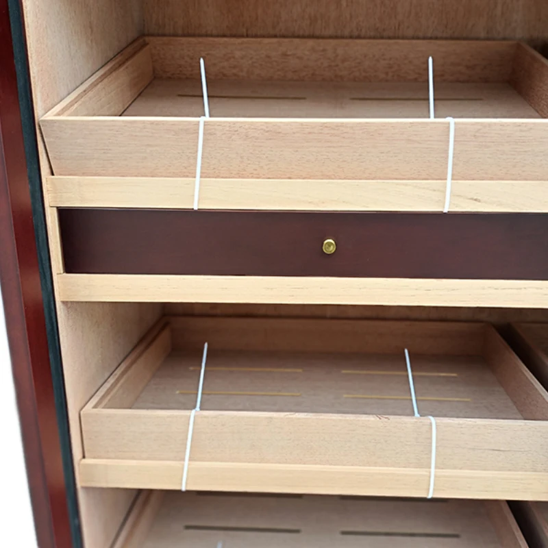 Customized Sliding Door Cigar Humidor Cabinet - Large & Stylish