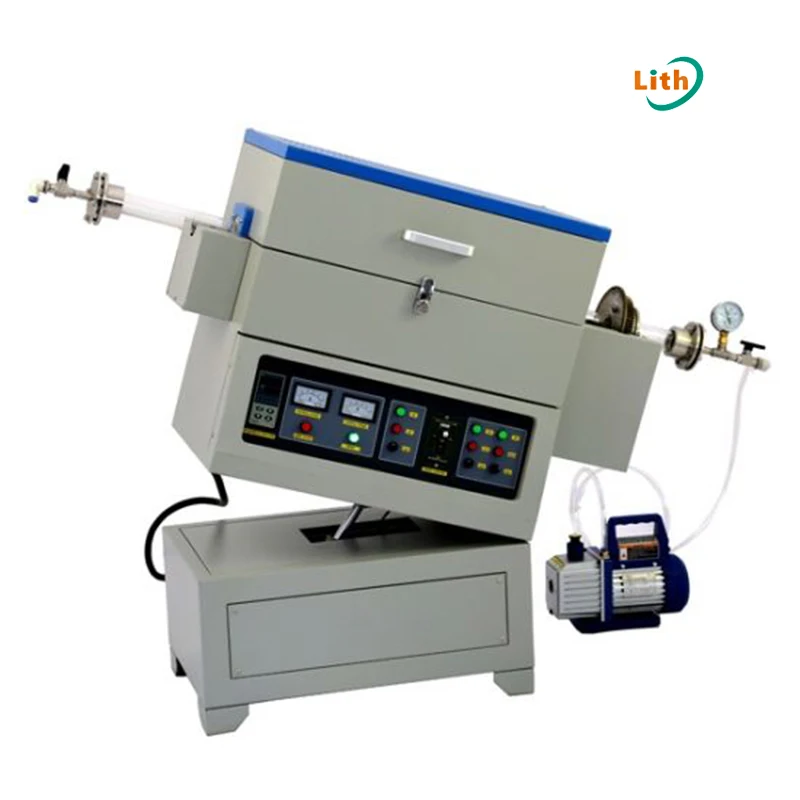 Lab Vacuum Electric Tube Furnace Price 1200C Rotary Tilting Tubular ...