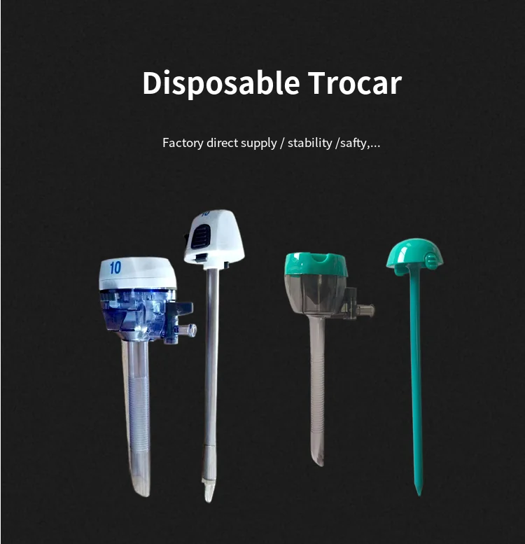 Disposable Trocar Laparoscopic Surgical Instruments Laparoscopy Trocar ...