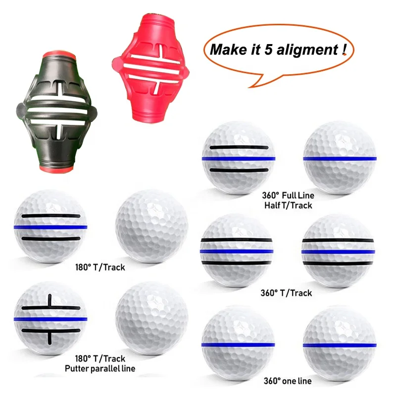 Wholesale Bulk Alignment Marks Template Tool Golf Ball Line Liner Marker