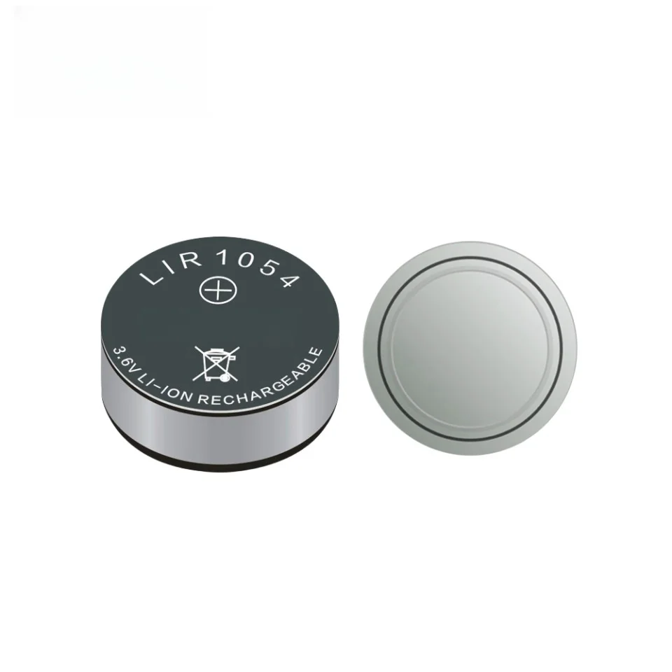 3.6v Button-type Battery Electronic Scale Lir1054 Rechargeable Lithium ...