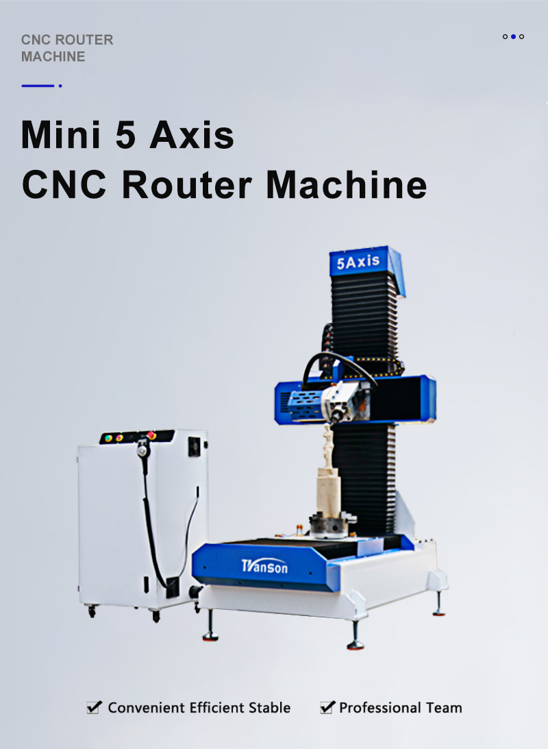 TSW Mini 5 Axis Cnc Router Machine with Rotary| Alibaba.com