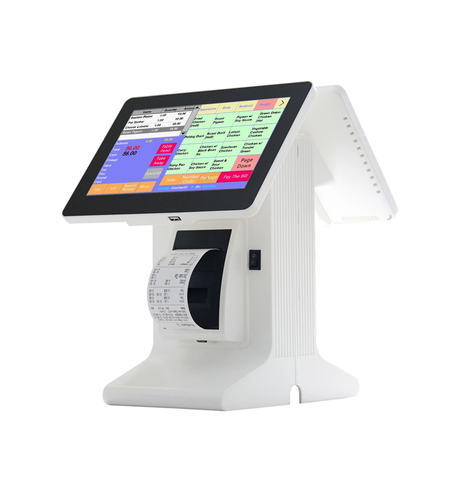 Good Pos System Mini Touch Screen Cash Register for Hair Salon