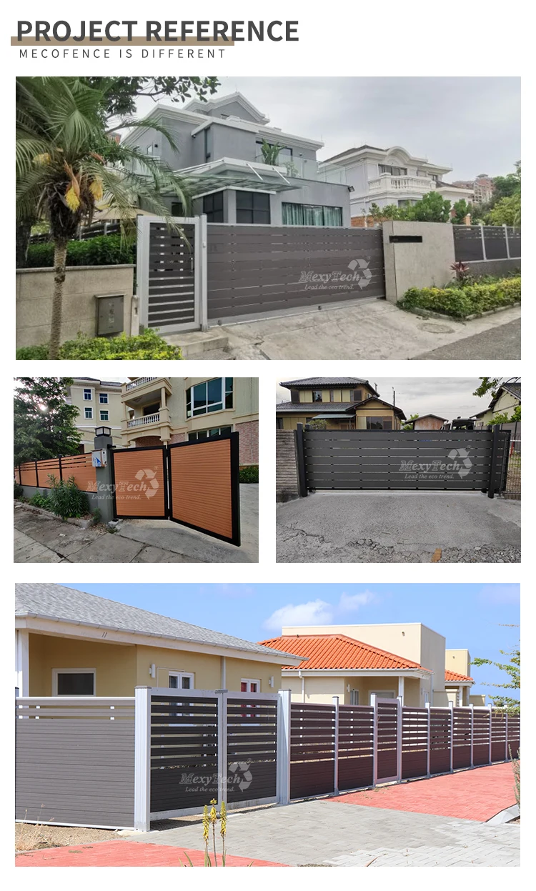 Exterior Fence WPC Gates - Durable, Stylish, Eco-friendly