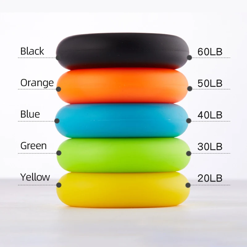 Finger Pull Ring Resistance Bands Pull Ring Hand Grip Expander Wrist ...