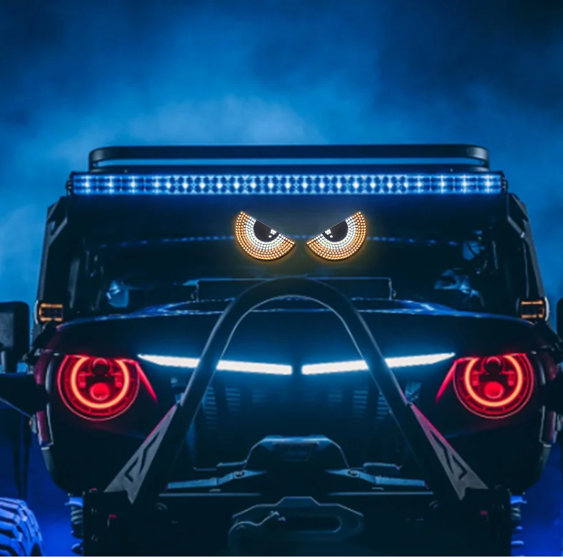 Yobis 2025 New Blinking Devil Eyes Display Panel Devil Eyes Winking ...