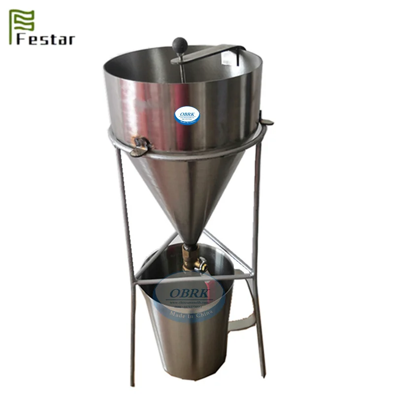 Cement Testing Equipment Grout Flow Cone Kit - Buy Astm C939 Aggregate ...