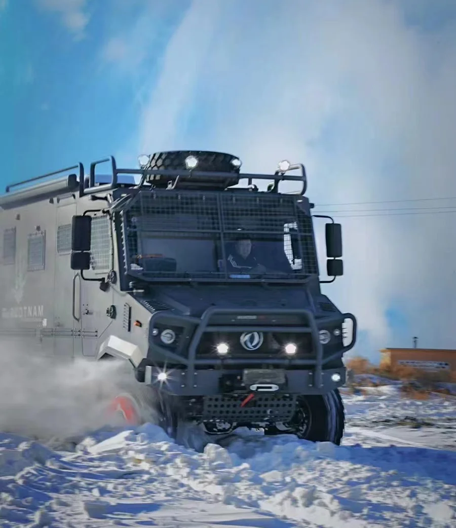 Factory Supply Dongfeng Mengshi 320hp 4*4 Off-road Luxury Motorhome Rv ...