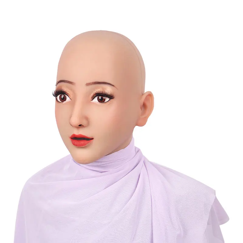 Realistic Silicone Fake Head - Perfect for Cosplay Props