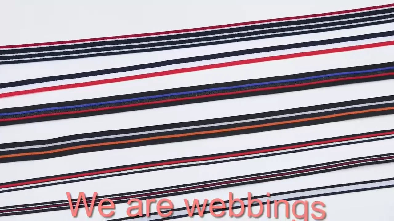 Custom Multi Color Polyester Nylon Polypropylene Woven Webbing Tape ...