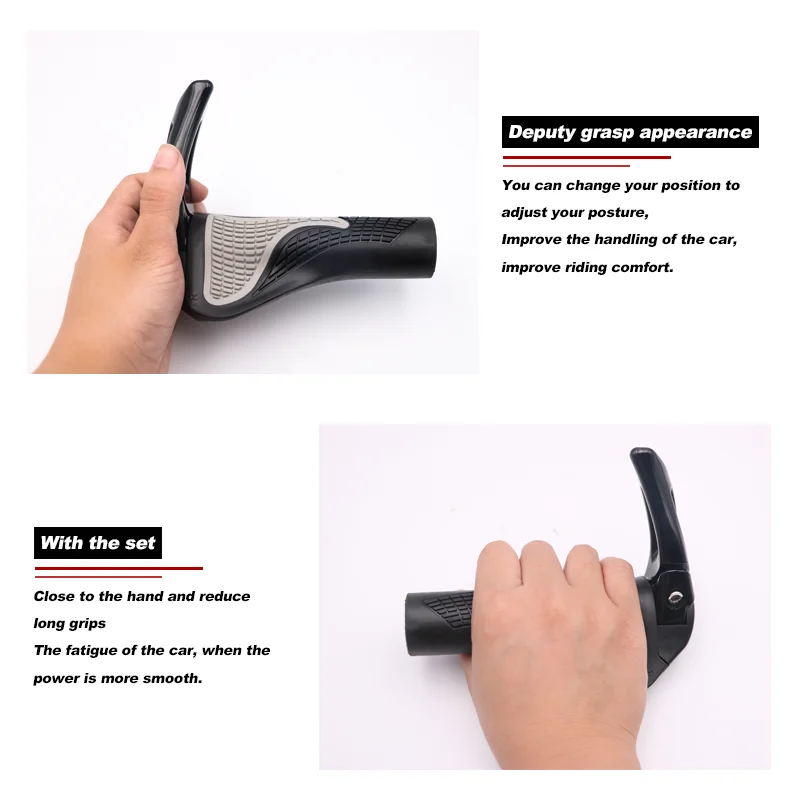 RIDERACE 1Pair Mountain Bike Handle Bar Adjustable Vice Handlebar ...