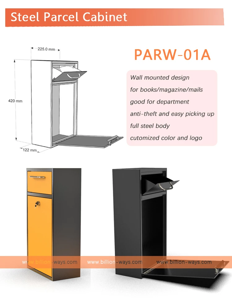 Outdoor Parcel Delivery Box Large Parcel Drop Box Smart Outdoor ...