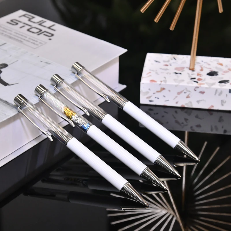 RTS Sublimation Pen Blank Ballpoint with Shrink Wrap Snow Globe