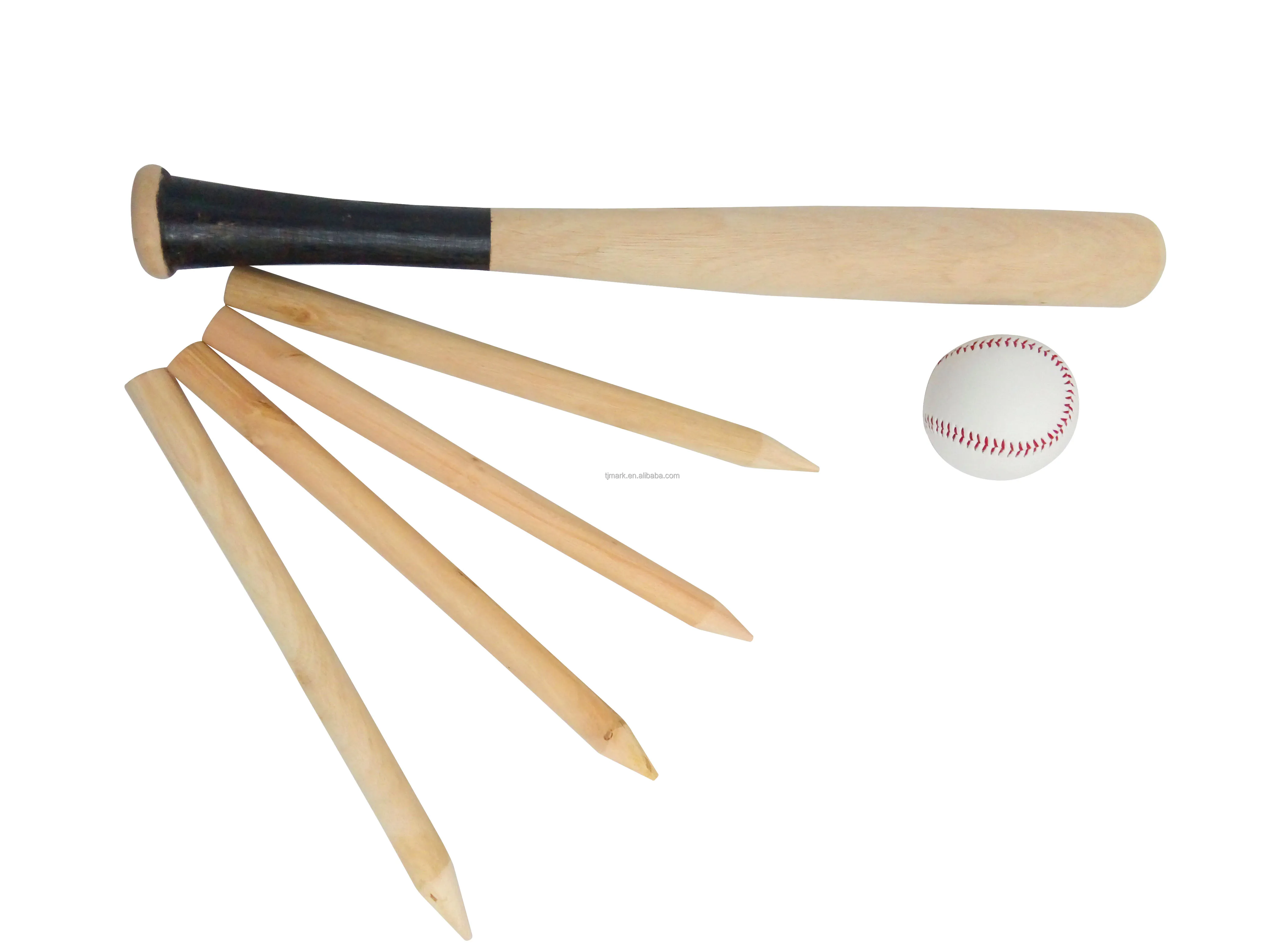 Outdoor Sports Set- Garden Wooden Baseball Play Set -baseball Bat and ...
