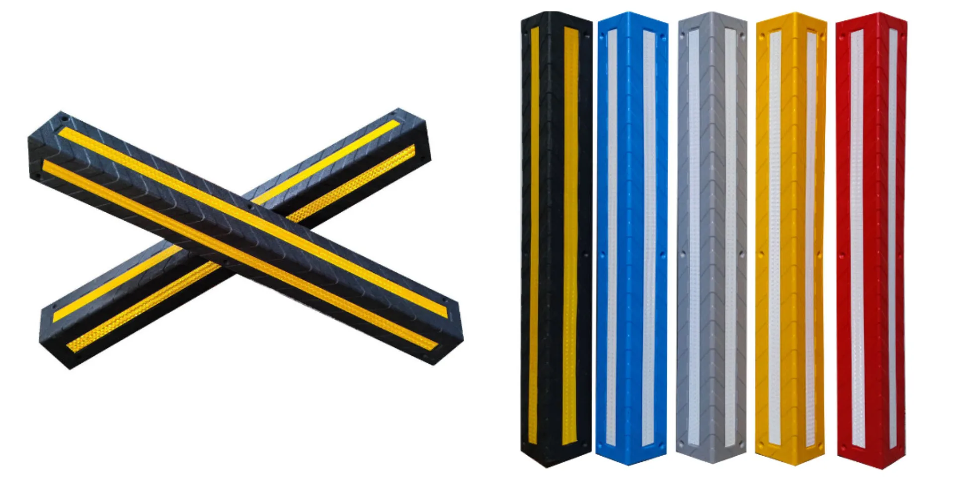 New Garage Rubber Corner Column Protectors For Walls,Black Rubber ...