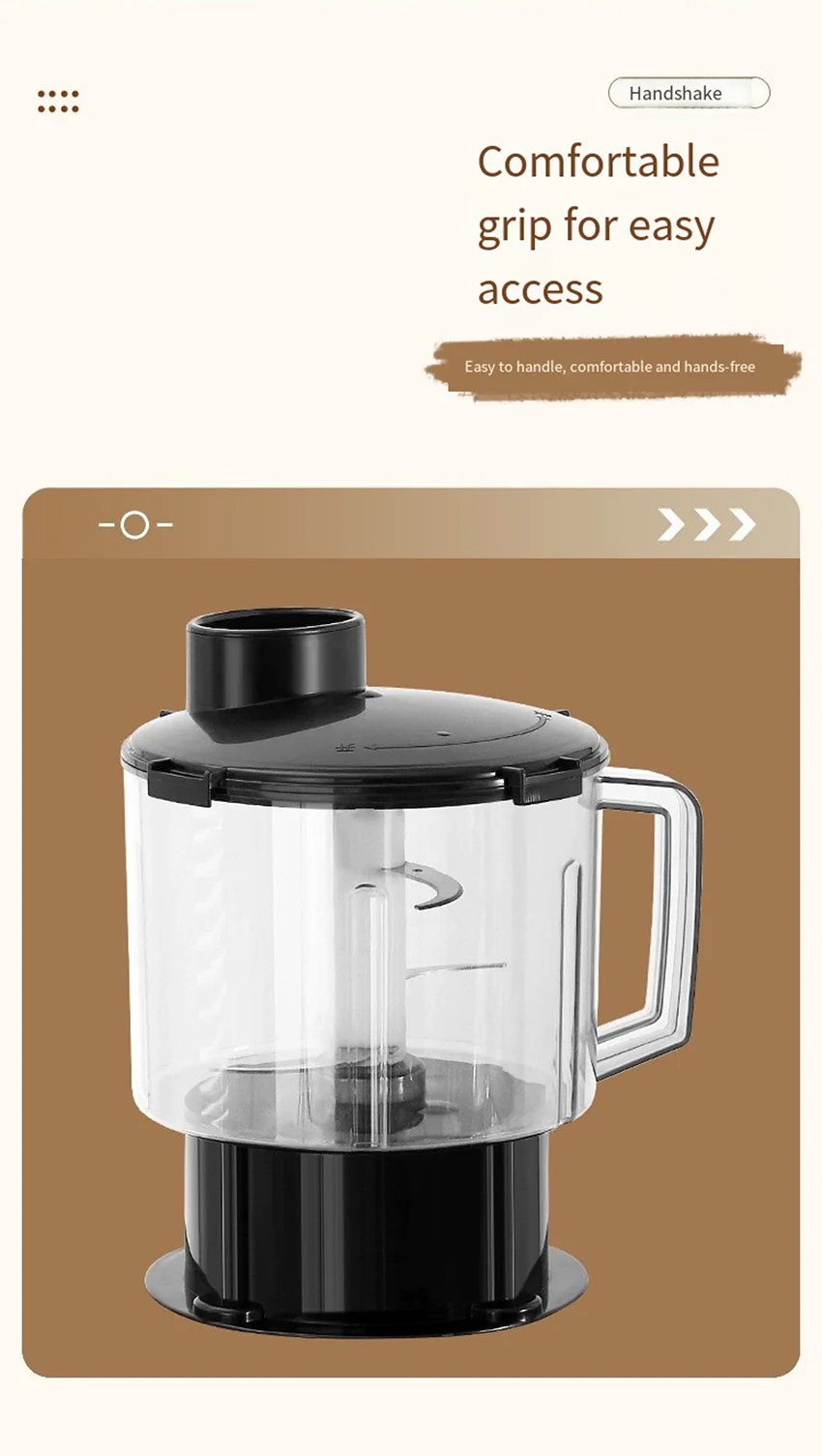 Multifunctional 3IN1 Blender - Efficient Home Kitchen Tool