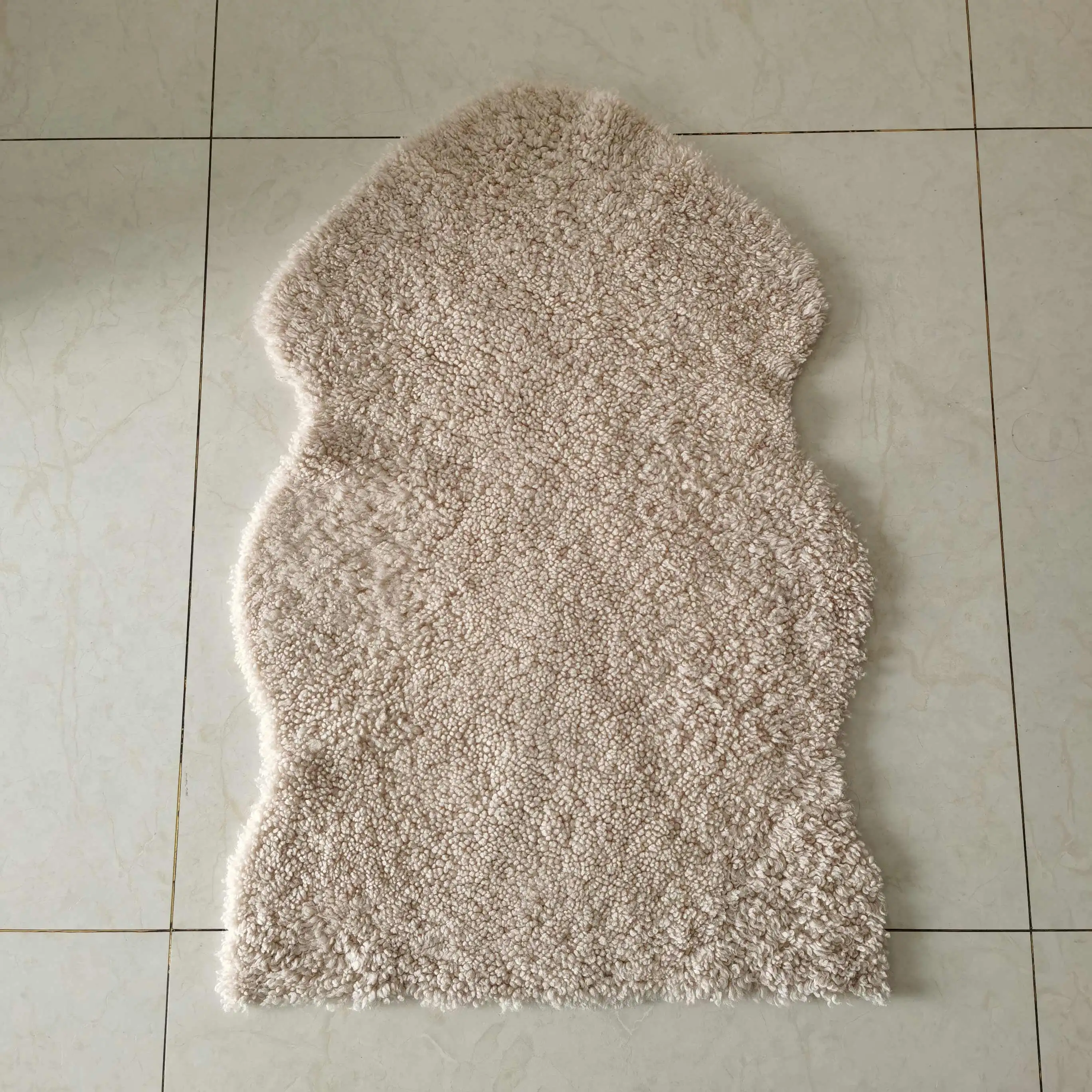 Luxury Australian Sheepskin Fluffy Plush Carpet Padding New Soft Curly ...