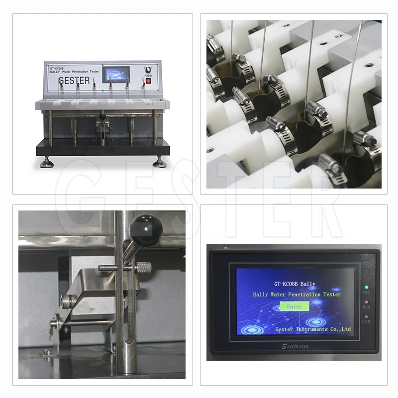 Bally Leather Dynamic Waterproof Penetrometer Testing Machine