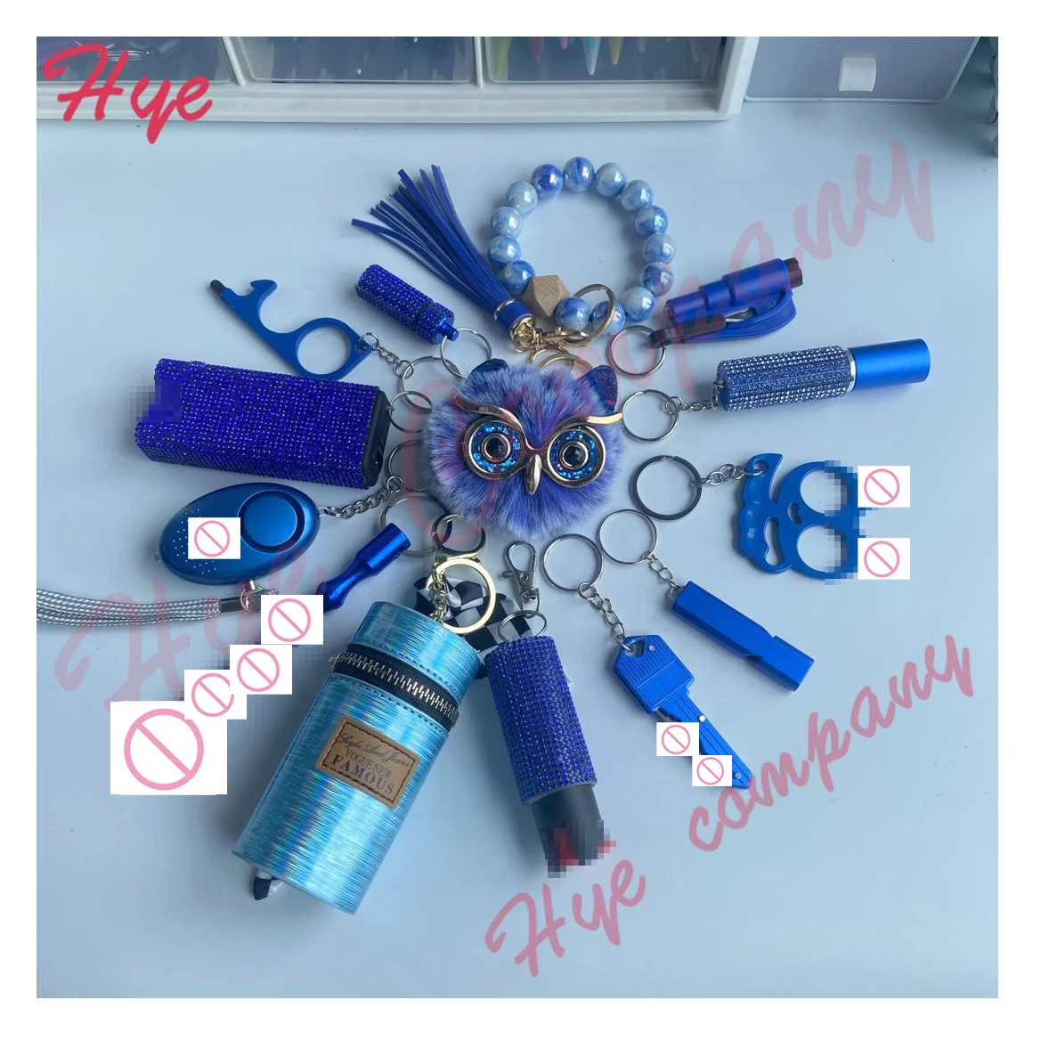 Hye Wholesale Bulk Self Defense Key Chain Accessories Personal Luxury ...