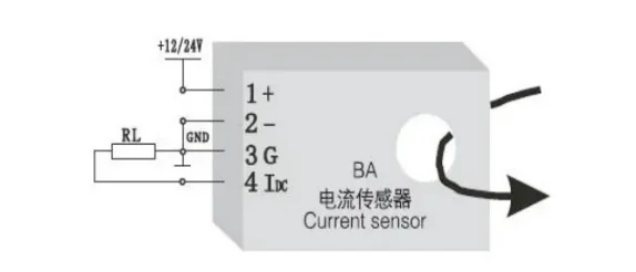 Acrel Ba50-ai/i Current Transducer Electrical Transmitter Input 0-600a ...