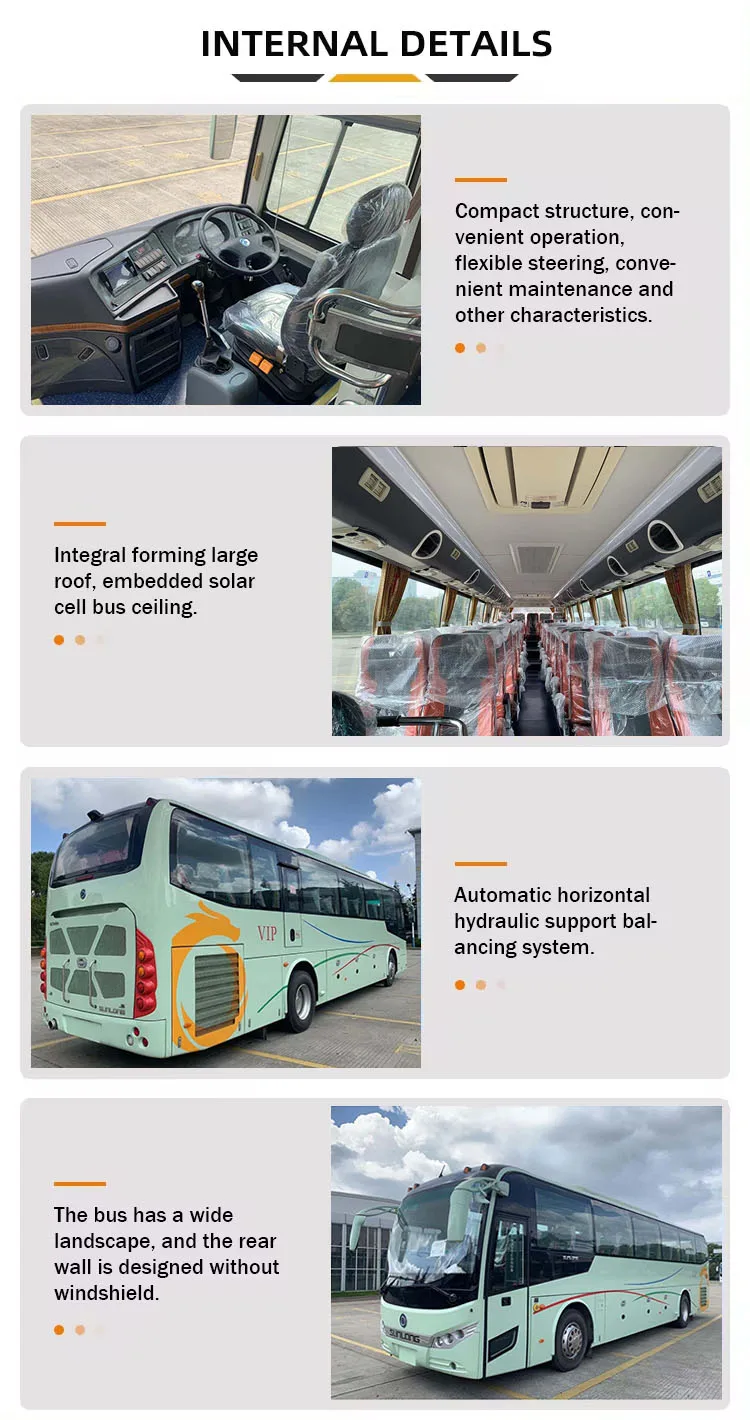 2023 Bus Luxury Used Buses and Coaches 50 Seats Coach Bus for Sale ...