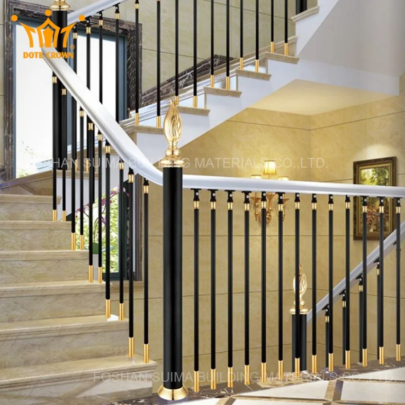 Luxury Stair Railing Gold Stairs Railing Designs