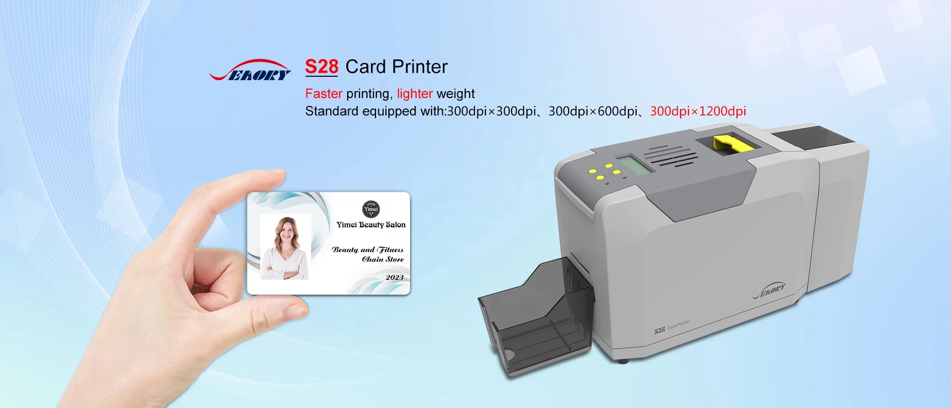Cr80 Size Plastic Id Card Printer Loyalty Card Printing Machine ...