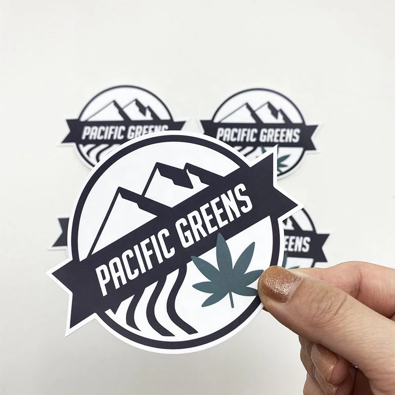 Uv Resistant Pvc Vinyl Cartoon Sticker Custom Brand Die Cut Label ...