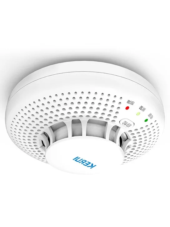 Kerui Tuya Interlink 433mhz Wireless Smoke Detector Wi-fi Interlinked ...