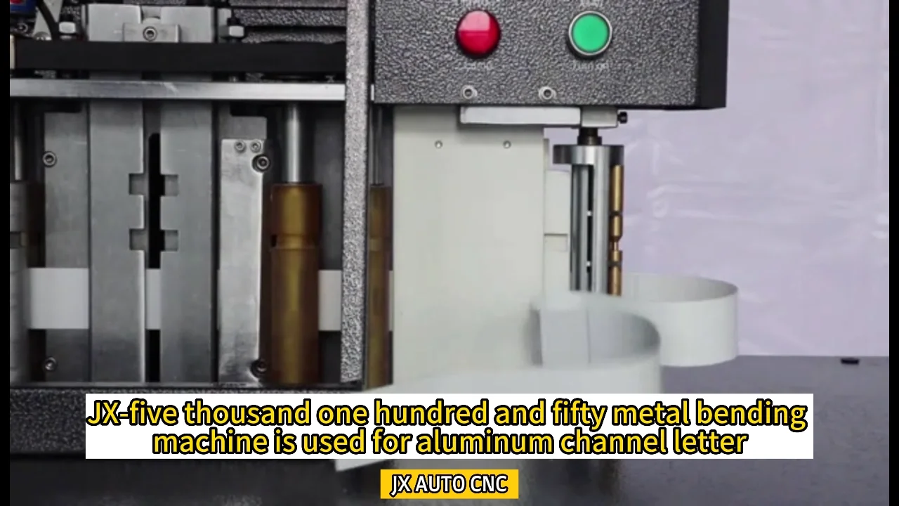 A Machine For 3d Signage Letter Sign Light Bending Aluminum Strips Of ...