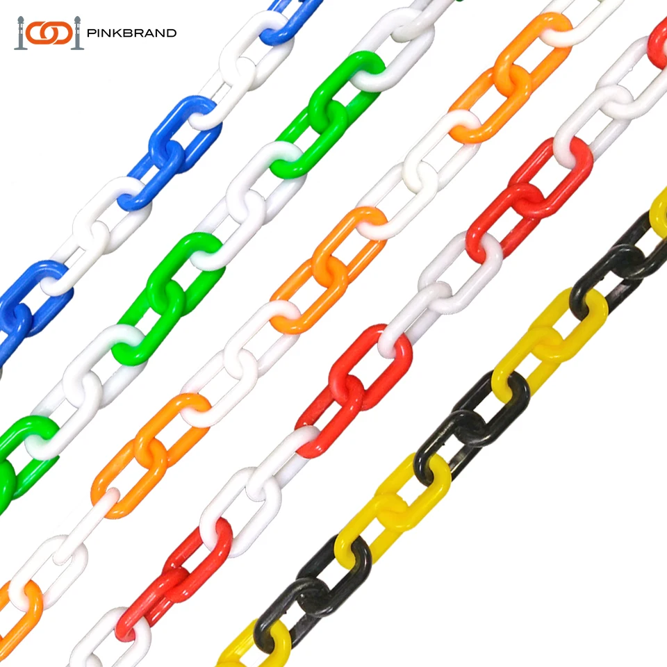Plastic Chain 6mm20m Two Color Roller Colorful Plastic Link Chain - Buy ...