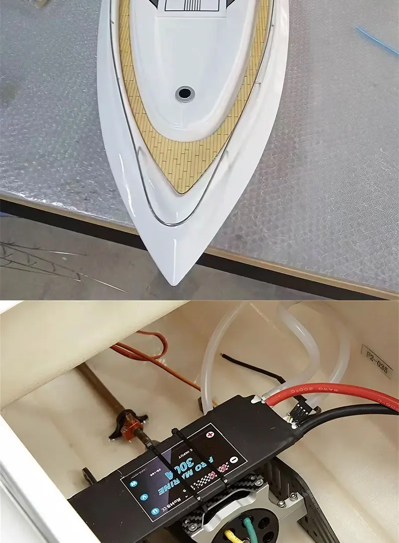 1.3M Grand Princess 1305 RC Boat - Fiberglass Hull, Brushless Motor