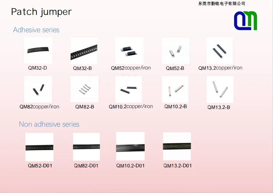 High-Current PCB Board Jumper Resistor 10.2 White Plastic Iron Material ...