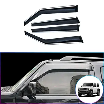 2018 2019 2020 2021 Jimny Accessories 4pcs Car Window Visor For Suzuki ...