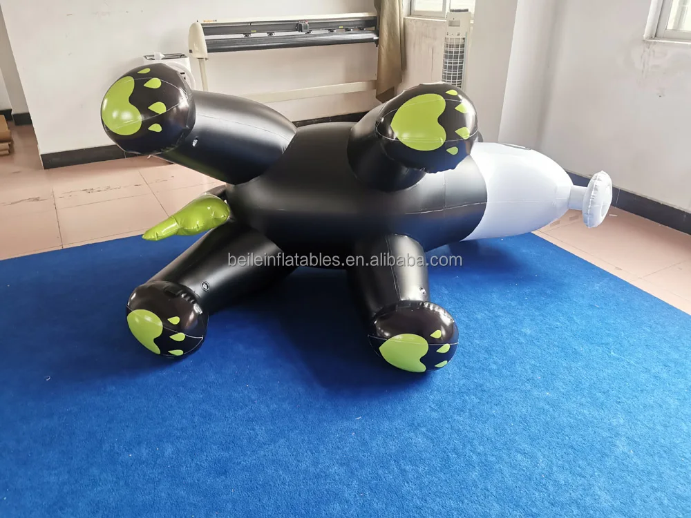 Beile Customized Black Inflatable Mask Hyenas for Sale