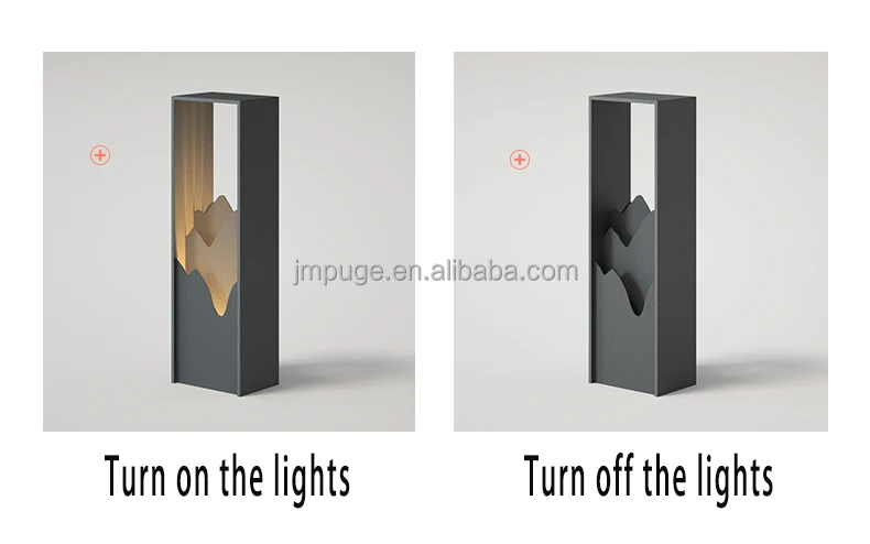 Outdoor IP65 Waterproof Led Bollard for Hotel Aluminium Modern Style COB Led Garden Light 10W ...