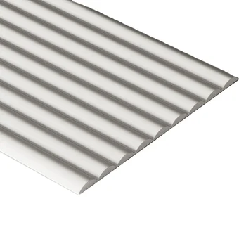 Paintable Fluted Wall Panel Cladding Slat Colored Wall Paneling Factory ...