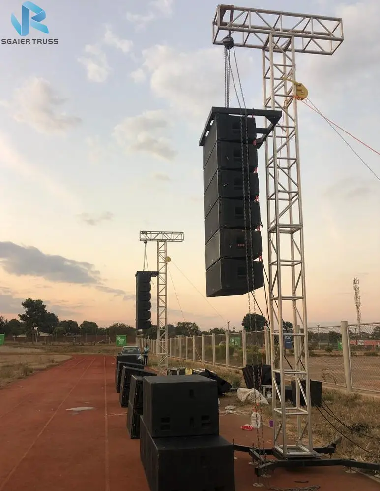 Line Array Lift - Speaker Truss System Stand for Optimal Sound
