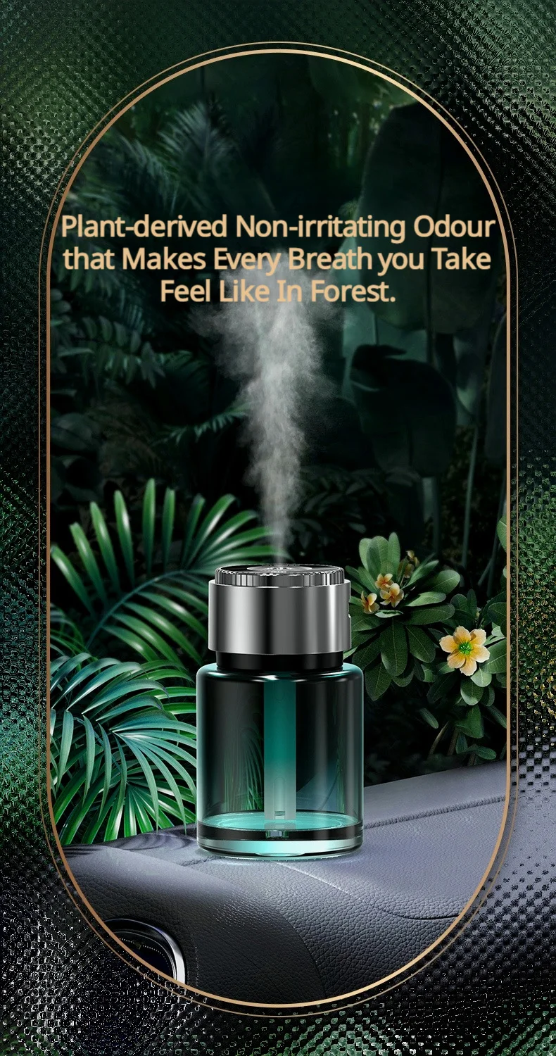Smart Aroma Diffuser - Portable Air Freshener for Home & Car
