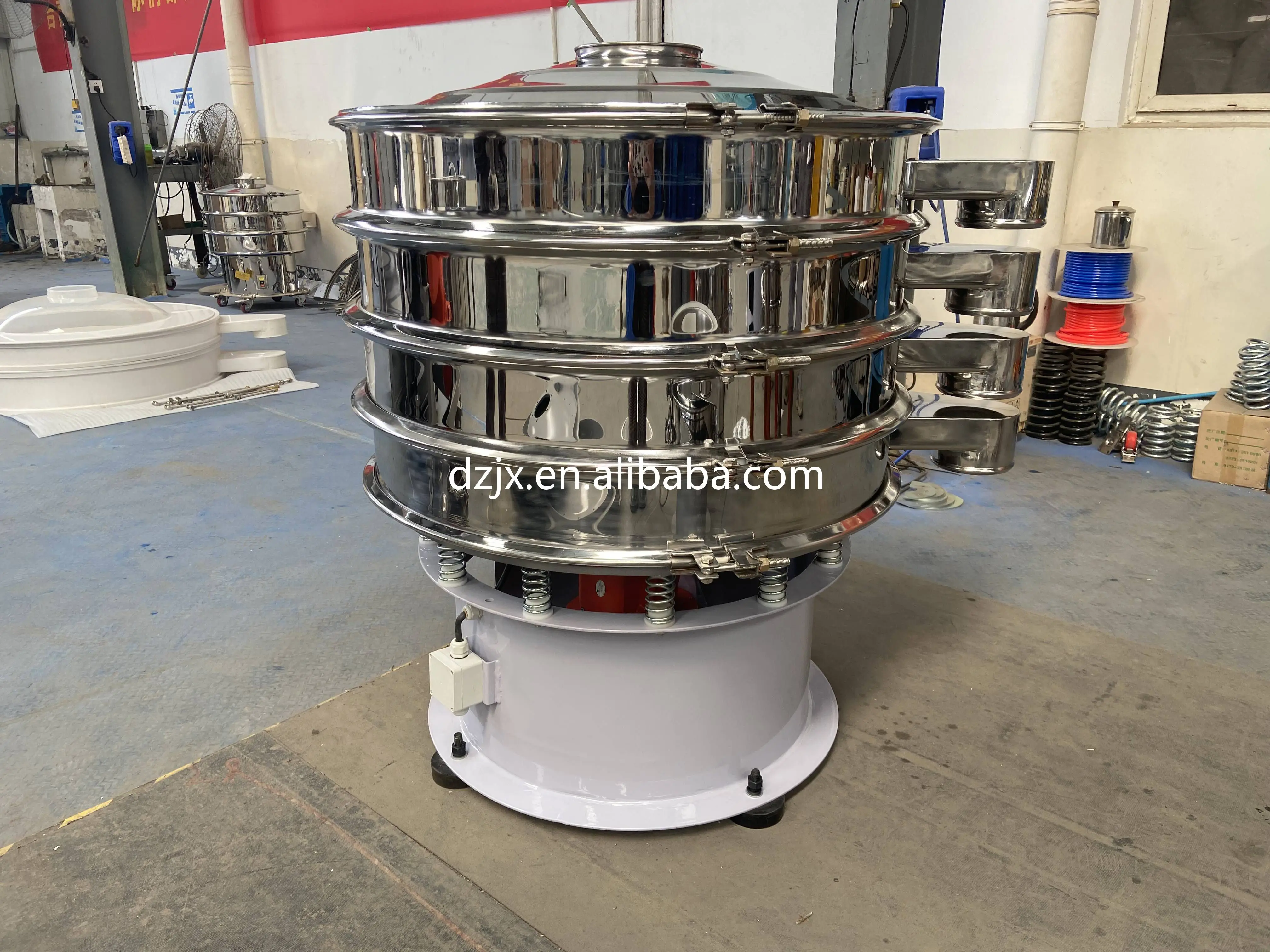 DZJX 220v Electric Automatic Industrial Sieve Shaker Sifter Electric ...
