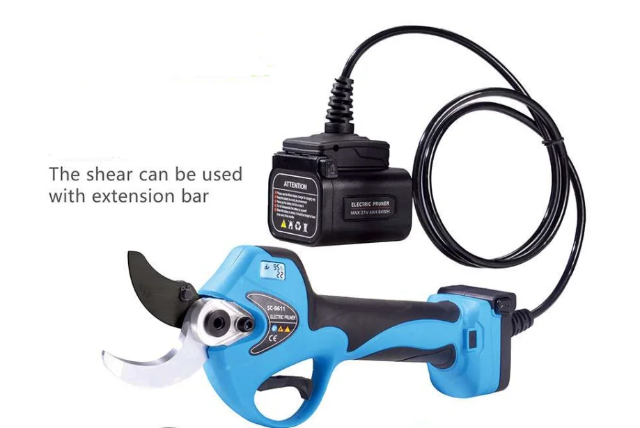 40MM Telescopic Tree Long Pole Electric Cordless Plant Pruner