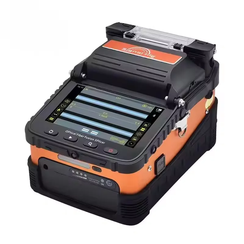 High Precision Ai 9 Fusion Splicer Ftth Fiber Optic Fusion Splicer ...
