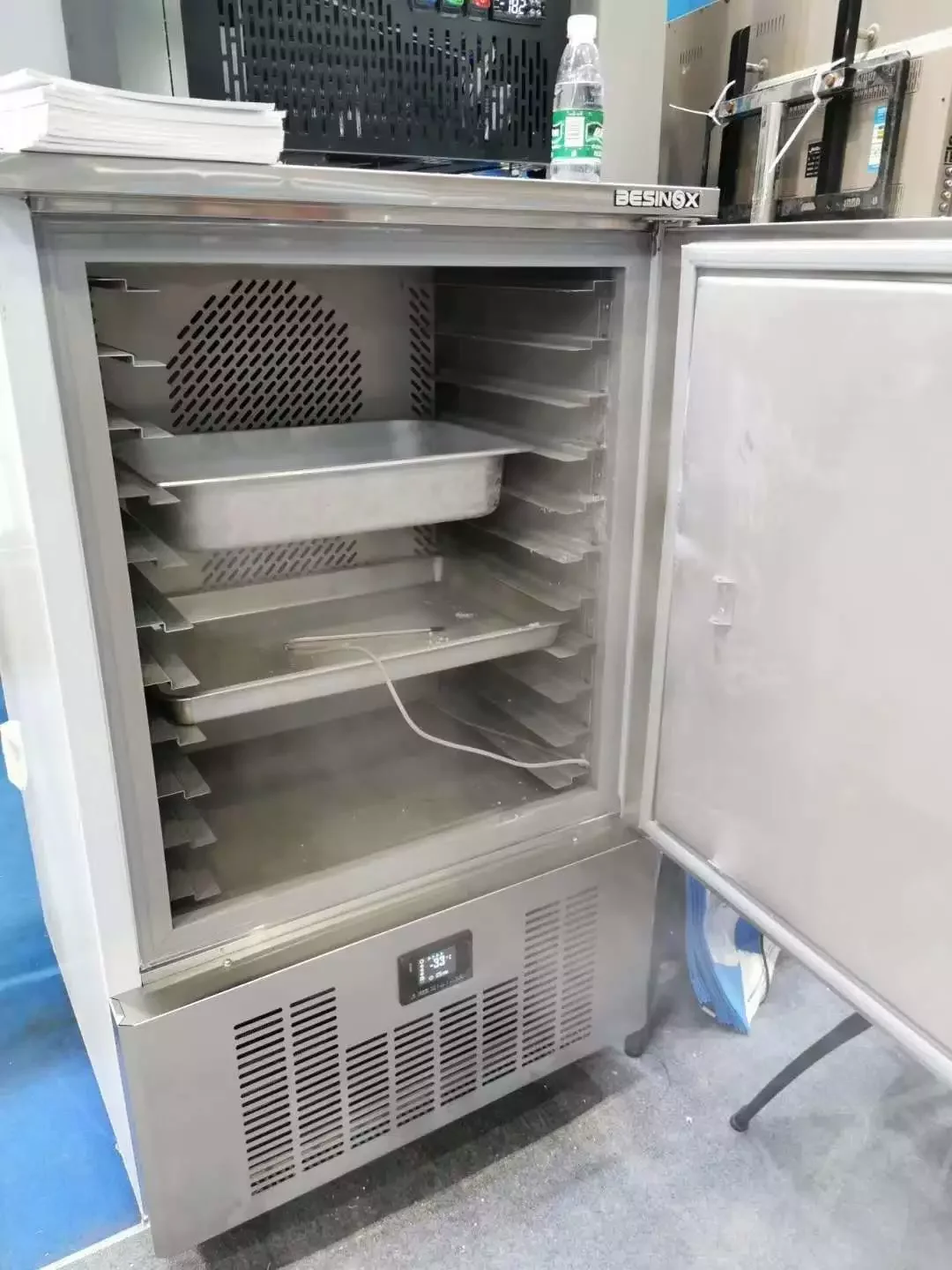 Belt Individual Quick Freezing Machine Freezer Fluidized Tunnel Blast ...