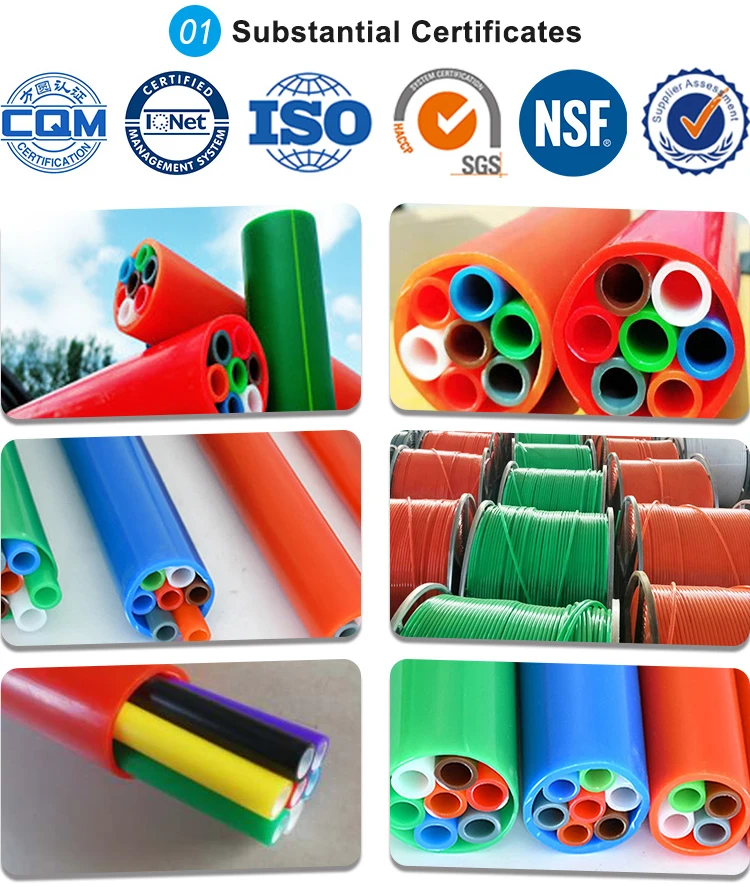 7 WAY HDPE Polyethylene Micro Ducts - Reliable Telecom Solutions