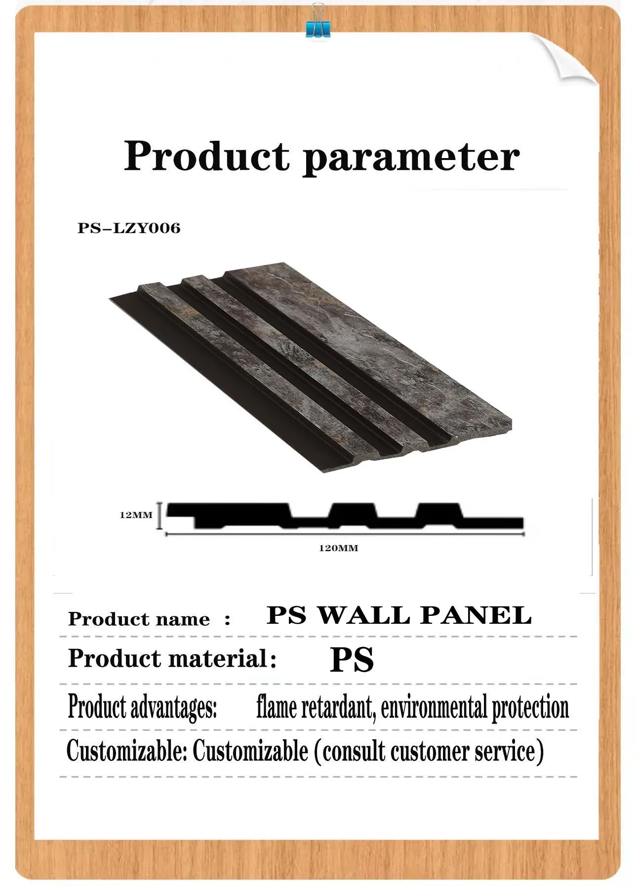 Waterproof Ps Wall Panel 3d Fluted Wall Panel Design For Interior Decor ...