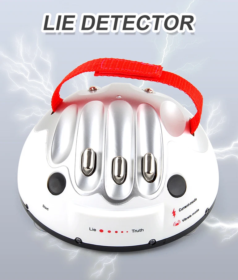 Lie Detector Toy - Novelty Gag with Electronic Party Tricky Game